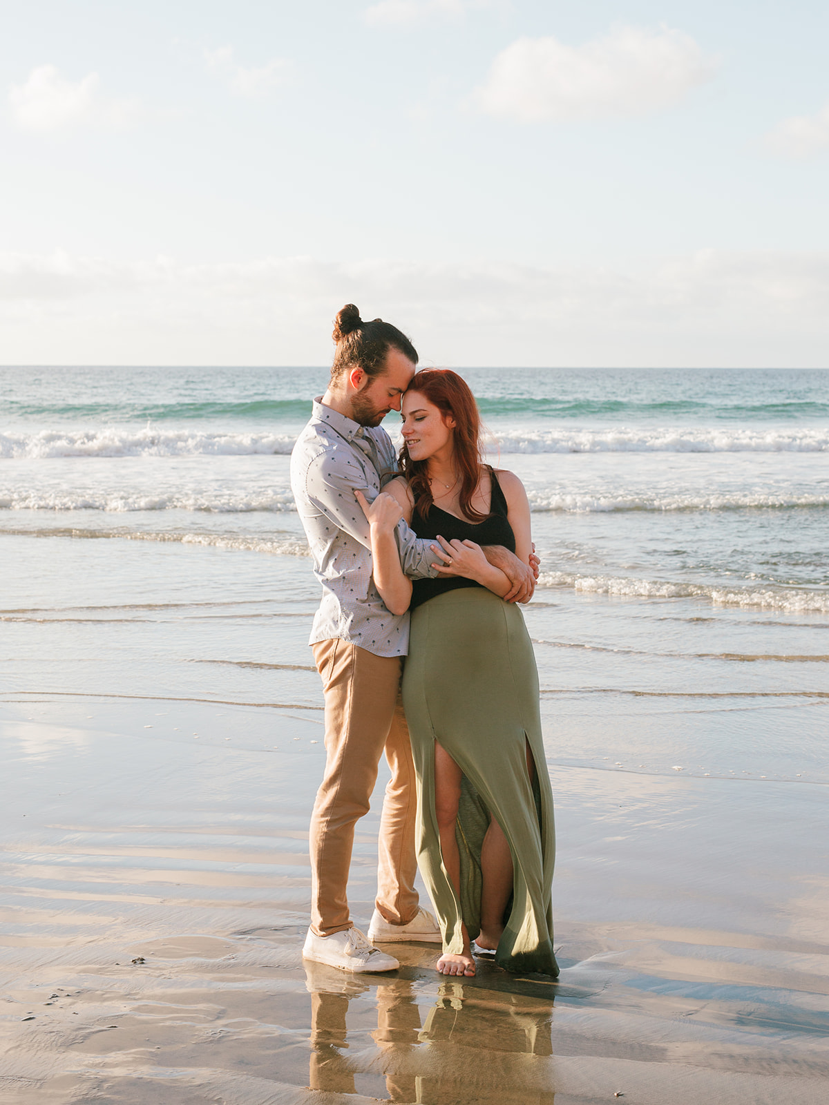 Sweet SD Scripps Pier Engagement Session - Heather Anderson Photography